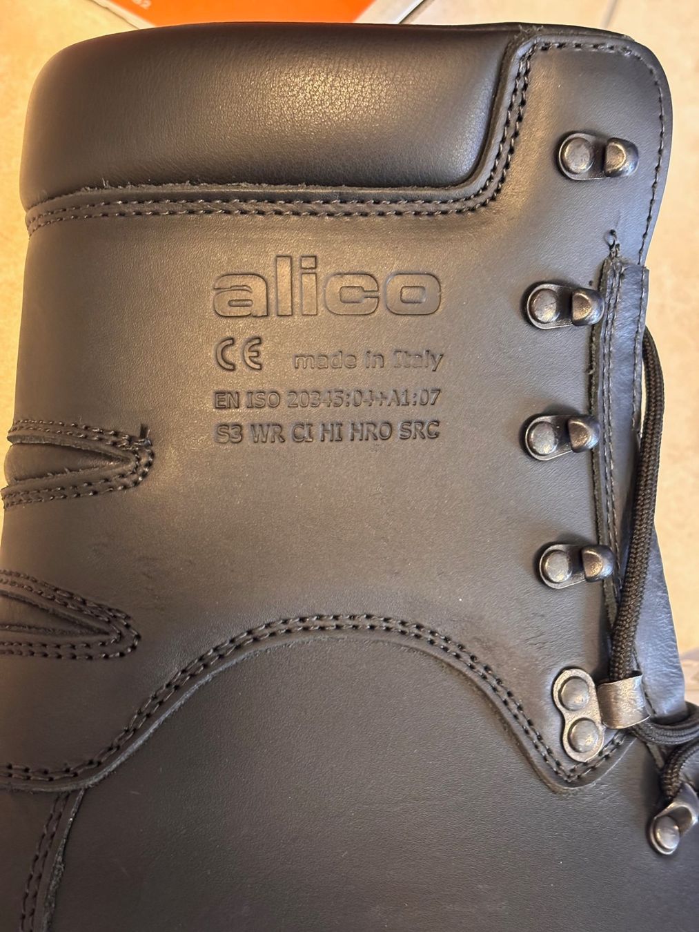 Chaussures de sécurité Alico S3 – neuves – pointure 10½ (Neuf avec ...