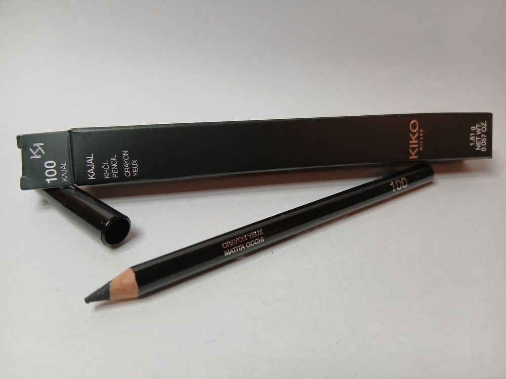 KIKO Milano Augen Kajal Stift 100 - Neu & Unbenutzt 💥💥💥 (Neu und ...