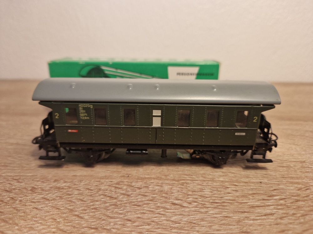 Märklin 4002 Personenwagen H0 (1) (D'occasion) à St-Aubin-Sauges pour ...