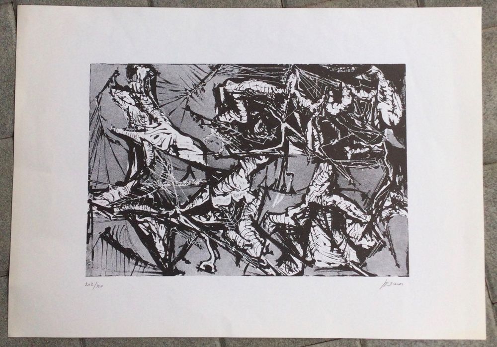 Interessante Lithographie Unleserlich Signiert (Gebraucht) in Root für CHF 10 – mit Lieferung ...