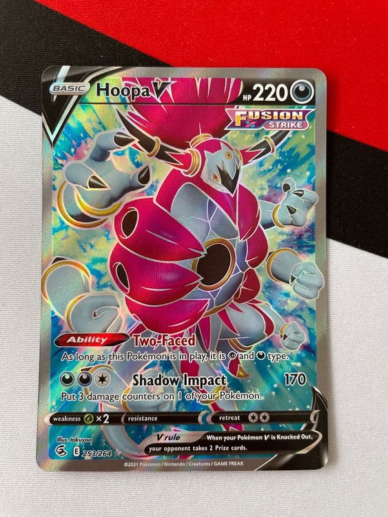 Pokémon - Hoopa V Full Art Fusion Strike Ab 1.- | Kaufen auf Ricardo