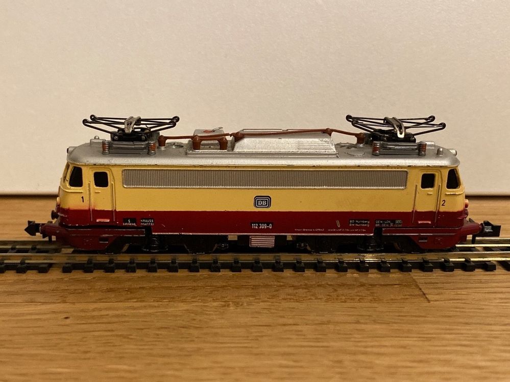 Minitrix 2937 E-Lok DB BR 112 309-0 | Kaufen auf Ricardo