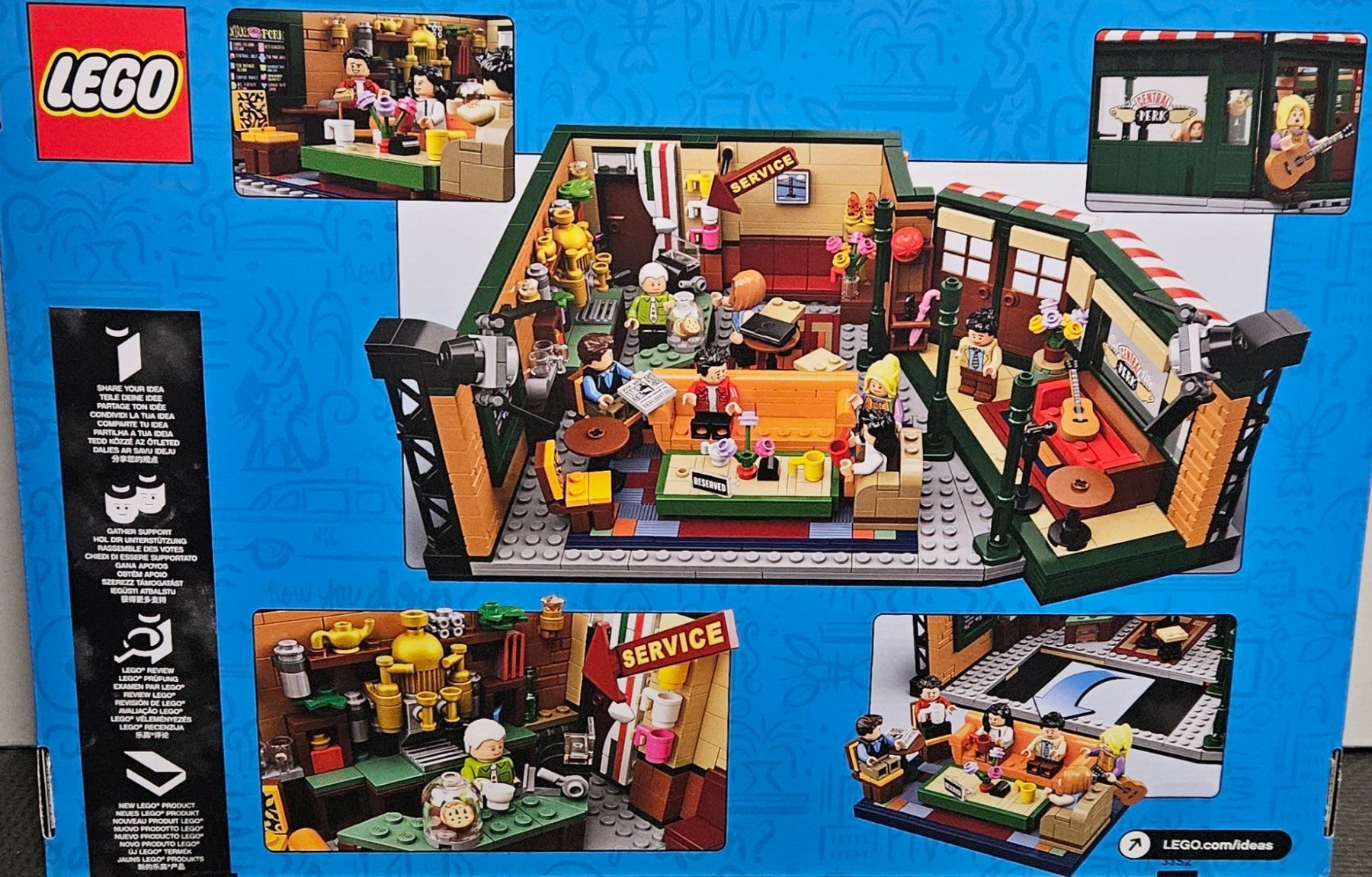LEGO IDEAS FRIENDS 21319 Central Perk Neu & OVP (Neu und ...