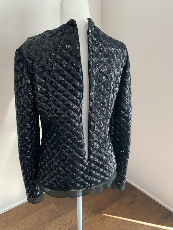 EMANUEL UNGARO top soirée sequins M (Neu (gemäss Beschreibung)) in ...