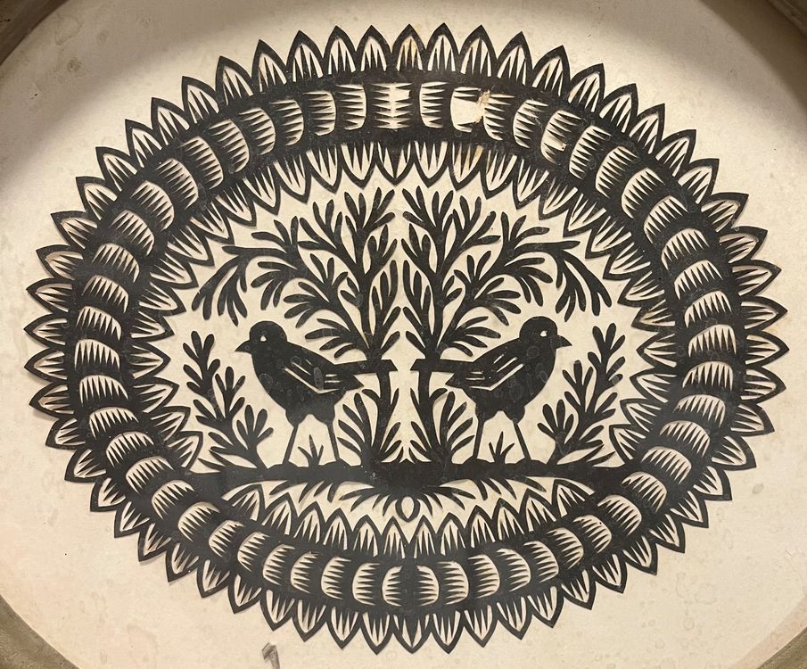 Scherenschnitt von Zwei Vogel (Gebraucht) in Hochdorf für CHF 5 – mit Lieferung auf Ricardo kaufen