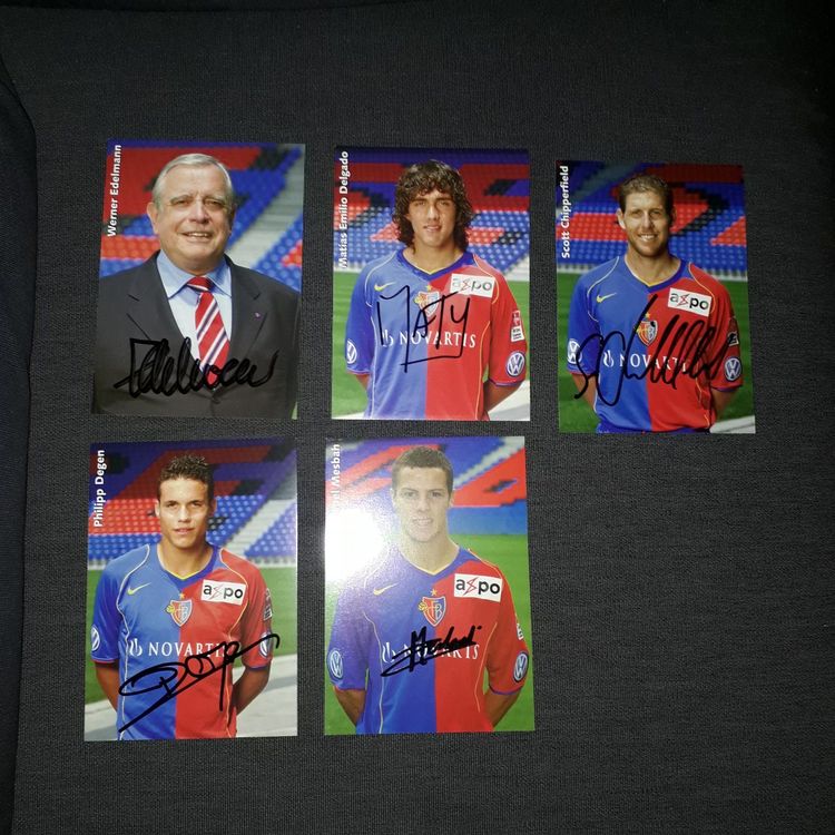 fc basel autogrammkarten | Kaufen auf Ricardo
