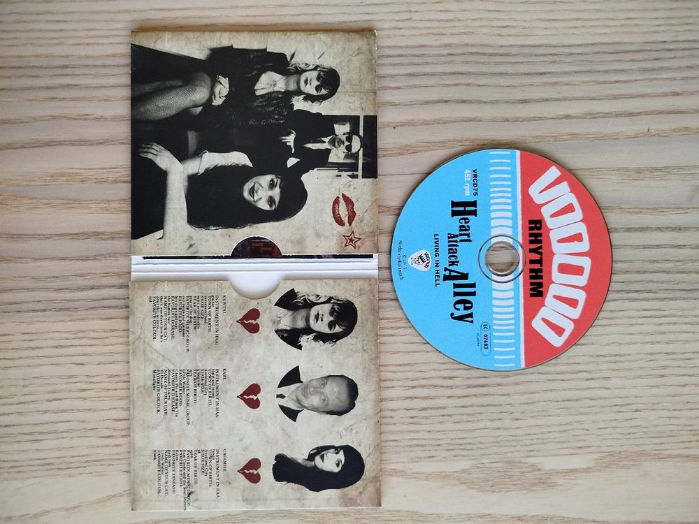 Voodoo Rhythm - Heart Attack Alley CD - Selten! Top! (Gebraucht) in ...