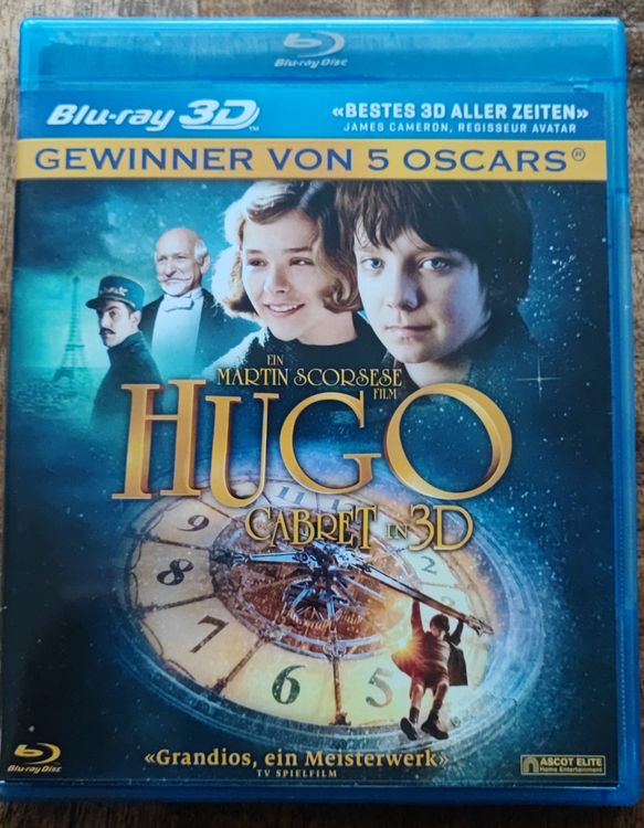 Hugo Cabret 3D Blu-ray Disc (Gebraucht) in Dübendorf für CHF 6.9 – mit ...