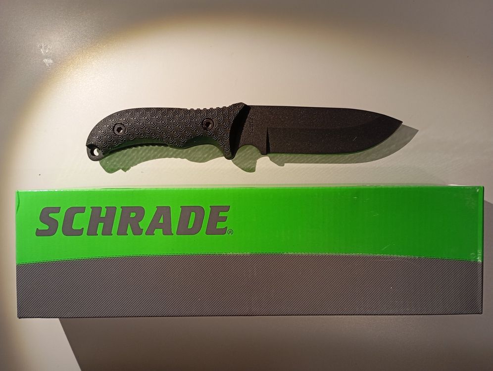 SCHRADE SCHF36 BUSHCRAFT SURVIVAL KNIFE (Neu und originalverpackt) in ...