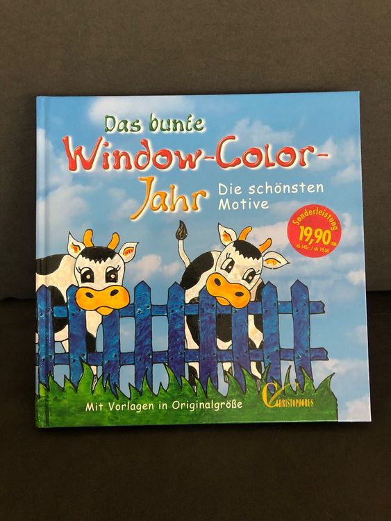 Window Color Buch „Die schönsten Motive“ mit Vorlagen NEU! (Neu und ...