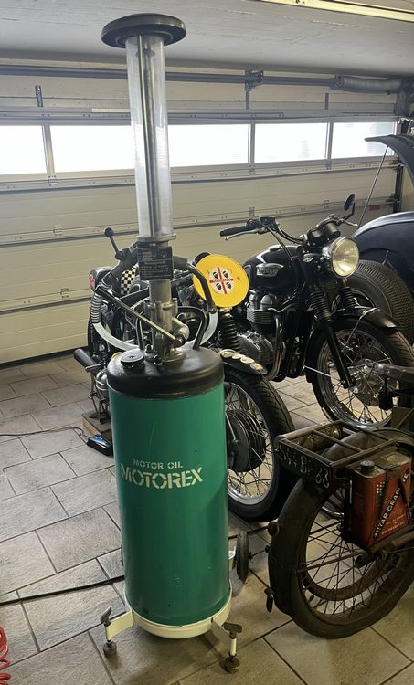Vintage MOTOREX Tanksäule Top Zustand, Rarität! (Gebraucht) in Gunzgen ...