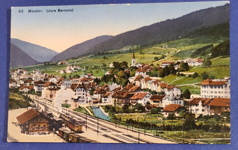 SBB - BAHNHOF - MOUTIER - PK neu (Gebraucht) in Biel/Bienne für CHF 5 – mit Lieferung auf ...