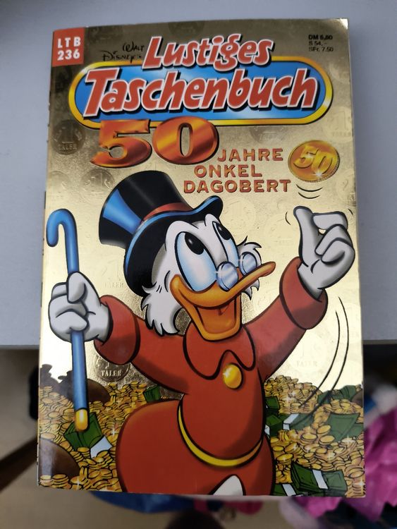 Lustiges Taschenbuch 50 Jahre Onkel Dagobert (Gebraucht) in ...