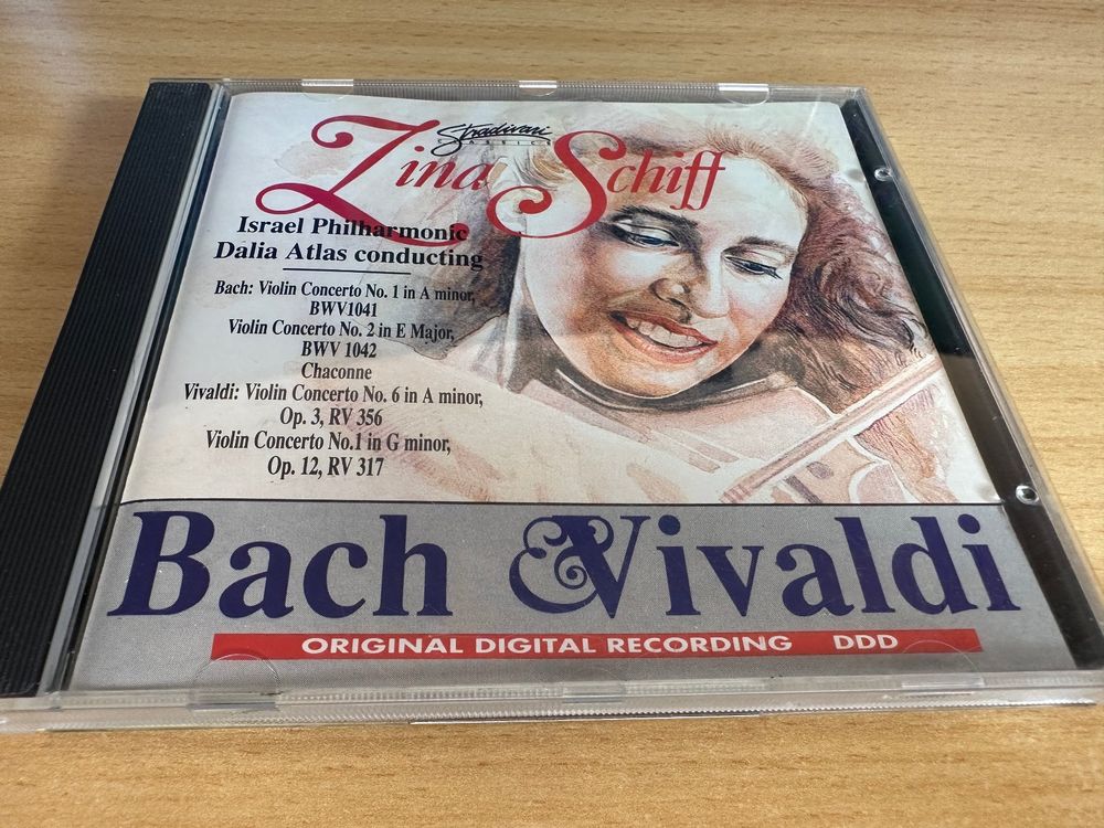 Zina Schiff, Israel Philharmonic, Dalia Atlas - Bach, Vivald (Gebraucht ...