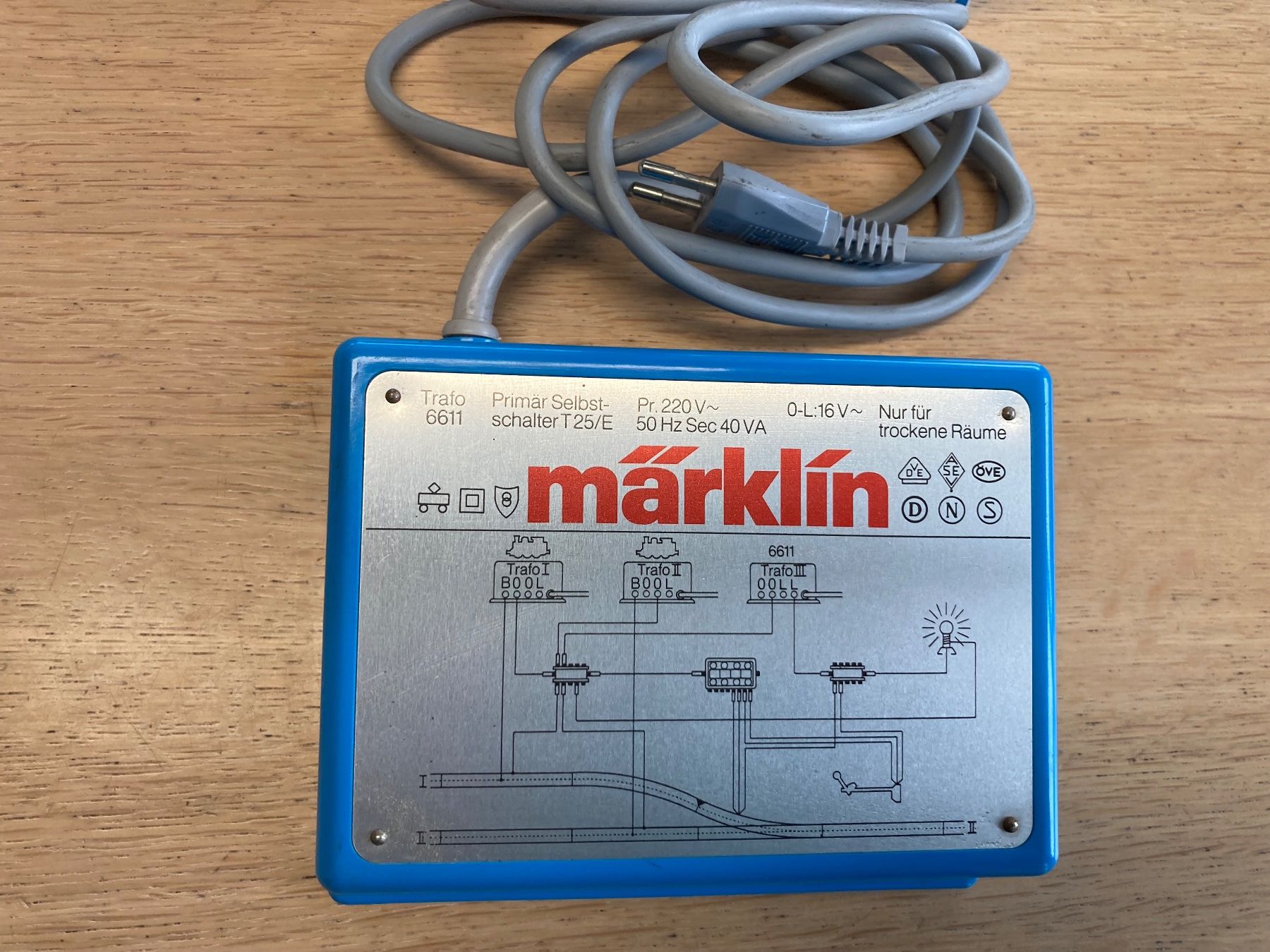 Marklin Trafo 6611, Top Zustand, funktioniert einwandfrei! (Gebraucht ...