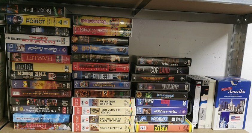 VHS - Sammlung, 41 Originalkassetten | Kaufen auf Ricardo