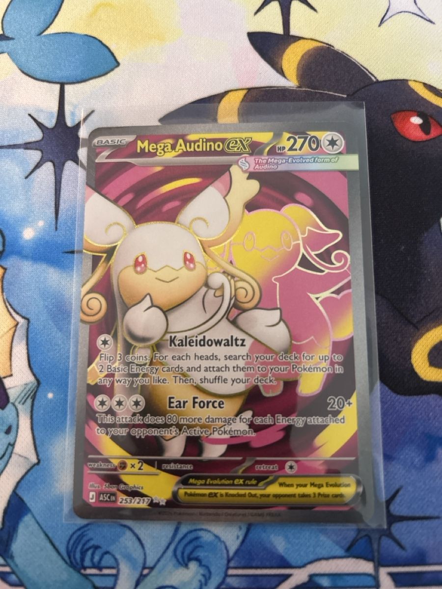Ascended heroes Mega Audino ex 253/217 (Neu (gemäss Beschreibung)) in ...