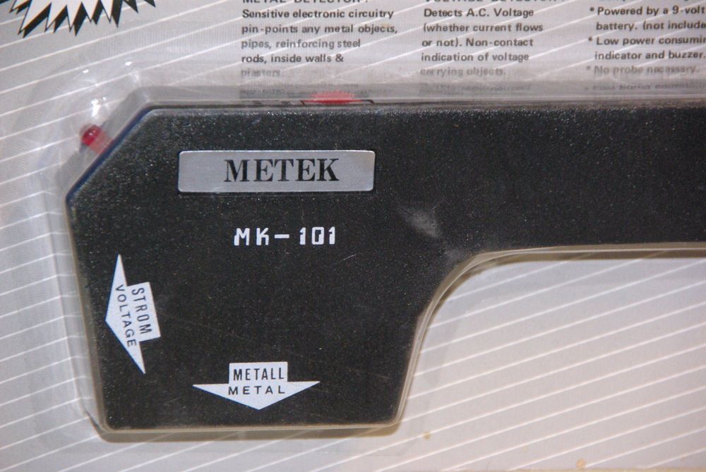 METEK MK-101 Metall&Voltage Detector (Neu und originalverpackt) in für ...