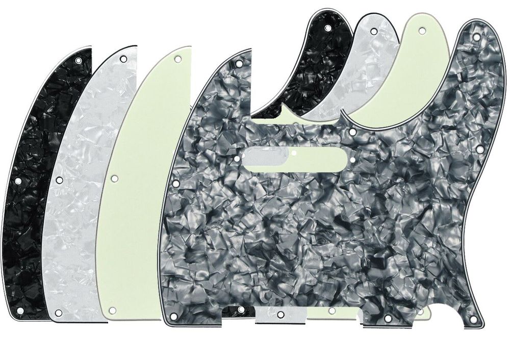 Pickguard Schlagbrett Scratchplate f. Fender Telecaster 4Ply | Kaufen ...