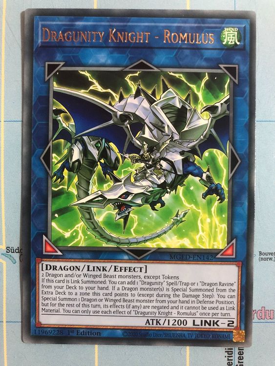 Dragunity Knight - Romulus (MGED, Rare) (Neu (gemäss Beschreibung)) in ...