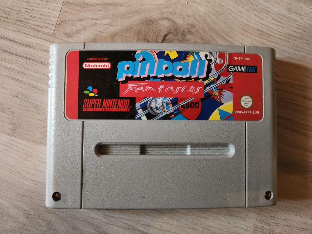SNES Pinball Fantasies Modul (Gebraucht) in Gümligen für CHF 12 – mit ...