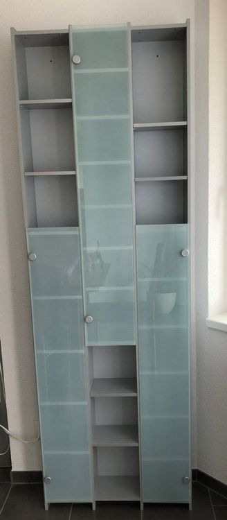 CD/DVD Gestell grau mit Milchglas (Gebraucht) in Bischofszell für CHF 1 ...