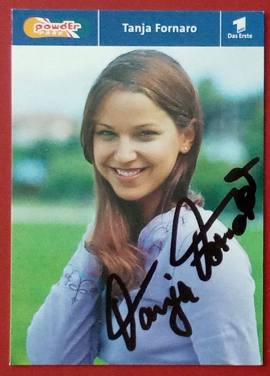 Tanja Fornaro Autogramm signiert Fotopostkarte 10x15cm (Gebraucht) in ...