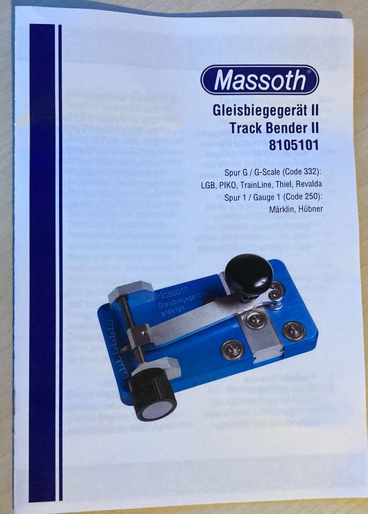 Massoth - Cintreuse de rails | Kaufen auf Ricardo