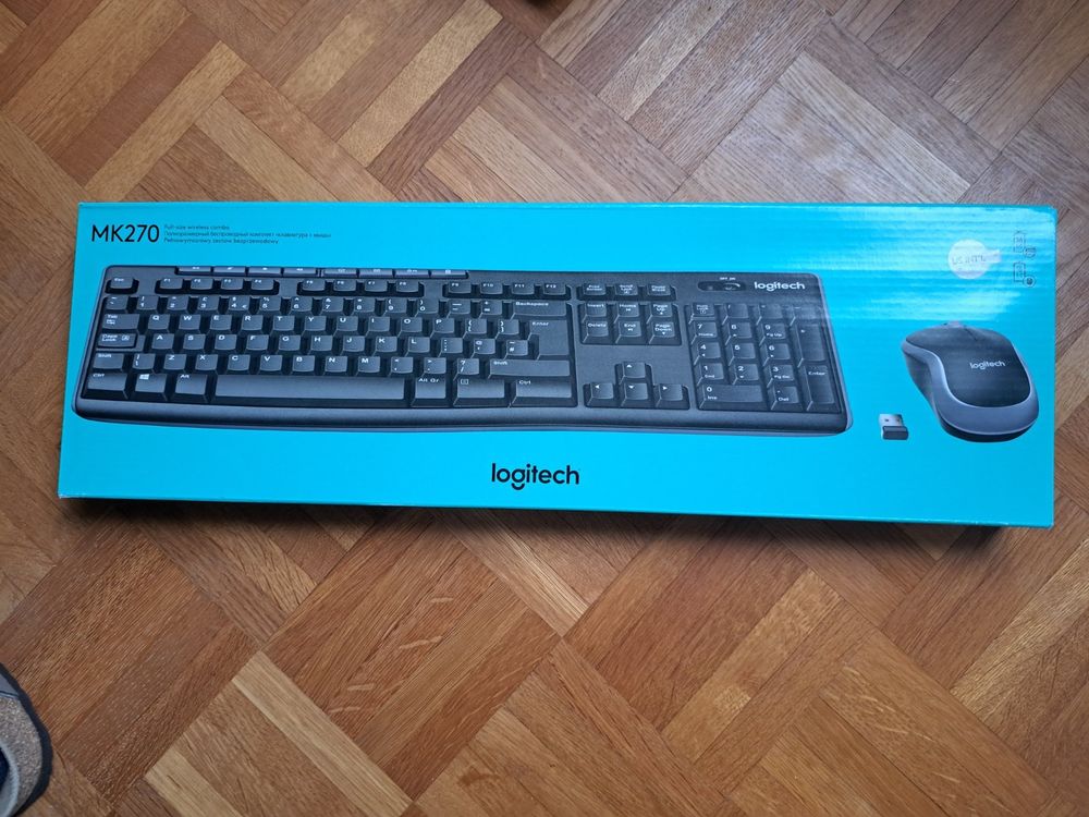 Logitech MK270 Tastatur und Maus US INT'L Layout | Kaufen auf Ricardo