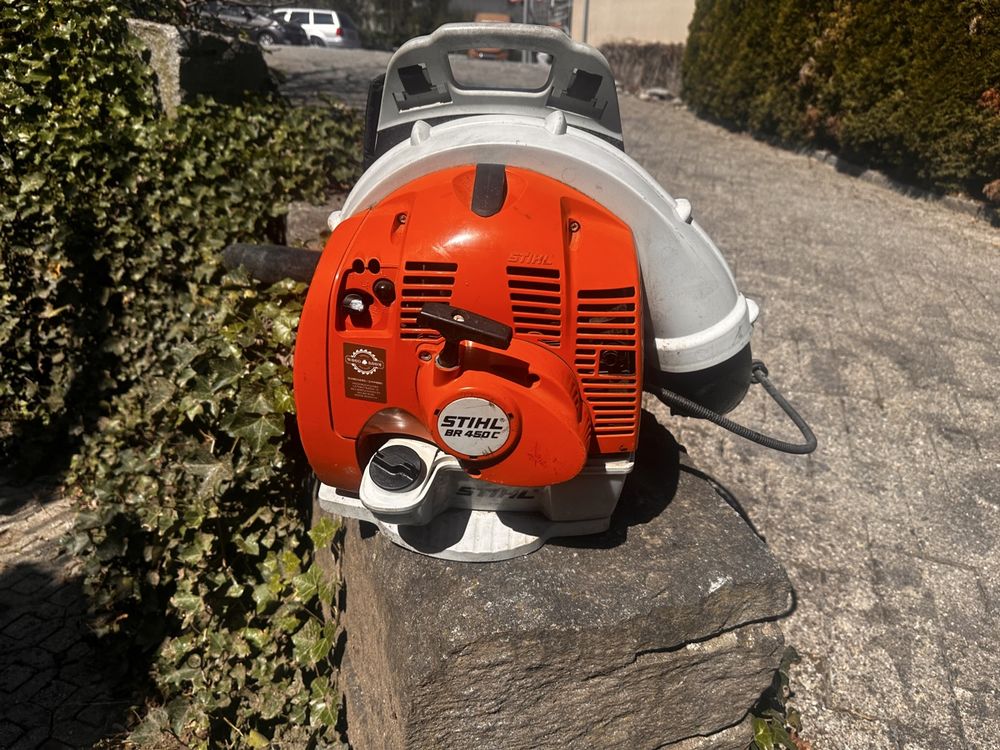 Laubbläser Stihl BR 450 C mit Elektrostarter (Gebraucht) in Bertschikon ...