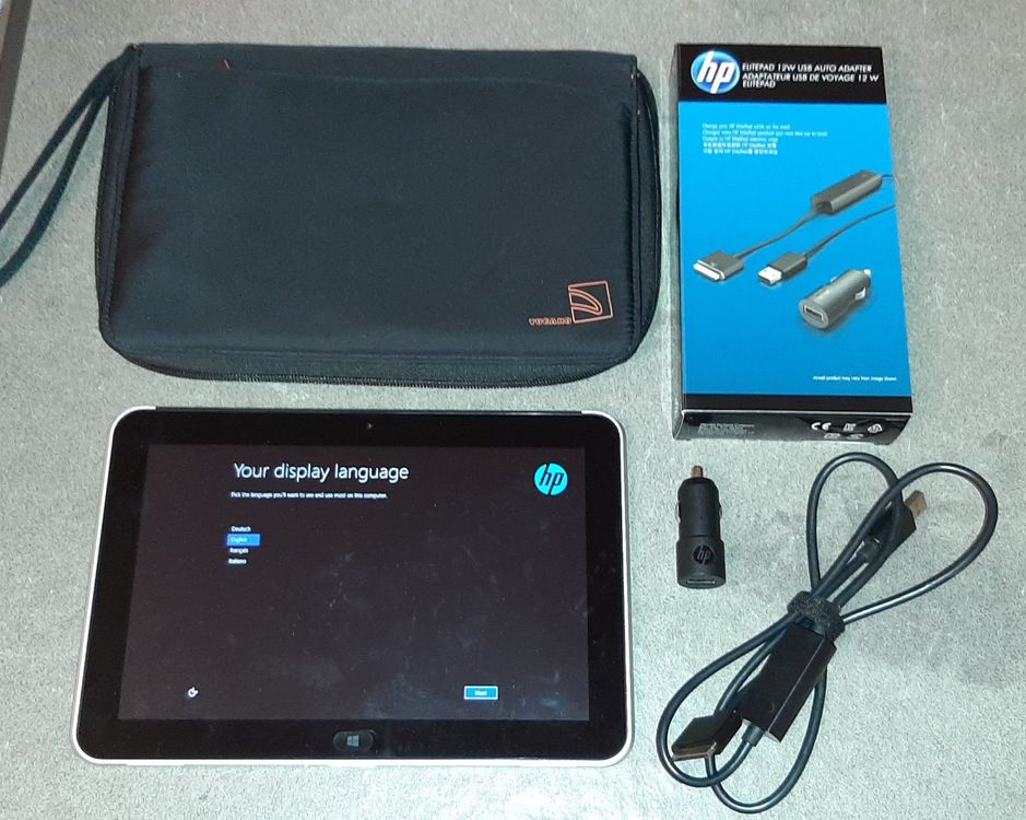 Tablet HP ElitePad 900 G1, 10,1 Zoll, zurückgesetzt. (Gebraucht) in ...