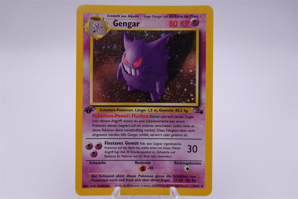 Gengar Fossil 1 Edition | Kaufen auf Ricardo