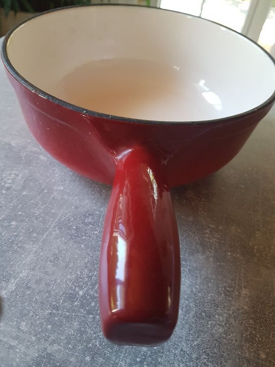 Caquelon à fondue en fonte diamètre 20 cm | Kaufen auf Ricardo