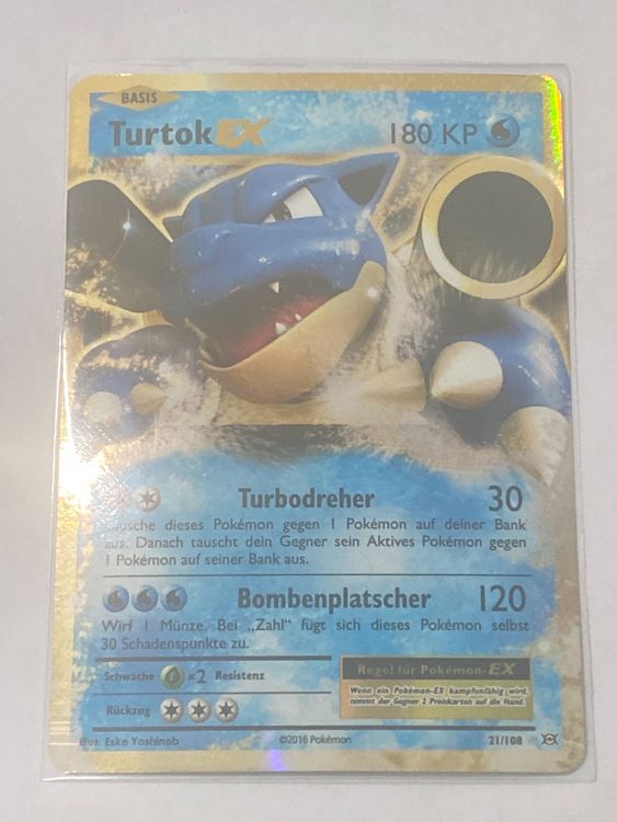 Pokemonkarte Turtok EX | Kaufen auf Ricardo