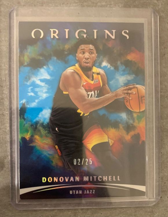 NBA Donovan Mitchell Origins Blue /25 Card | Kaufen auf Ricardo