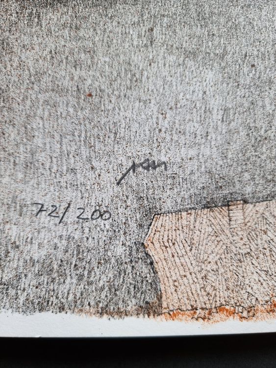 OSSI CZINNER LITHOGRAPHIE SIGNIERT NUMMERIERT | Kaufen auf Ricardo