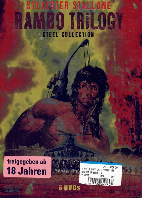 Rambo Trilogy Steelbook | Kaufen auf Ricardo