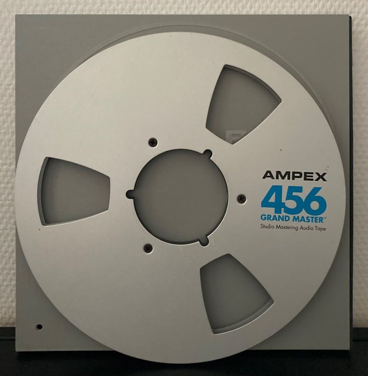 AMPEX 456 GRAND MASTER Silver Alu Tonbandspule | Kaufen auf Ricardo