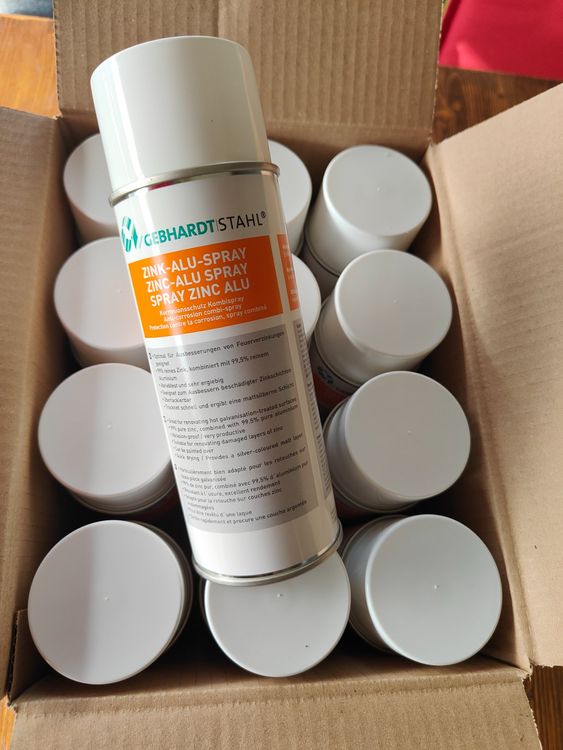 Zink-Alu Spray 12Stk. (Neu und originalverpackt) in Einsiedeln für CHF ...
