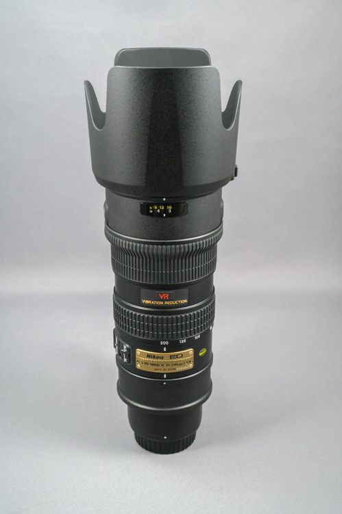 Nikon AF-S 70–200 mm 1:2,8 G ED VR, neuwertig (Neu (gemäss Beschreibung)) in Zürich für CHF 555 ...