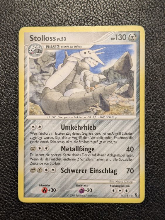 Pokemon Stollos 14/111 Rare Aufstieg der Rivalen Deutsch | Kaufen auf Ricardo