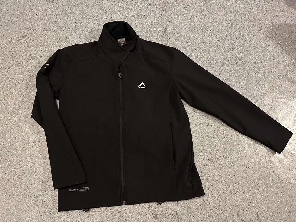 K-Way Softshell Jacke schwarz | Kaufen auf Ricardo