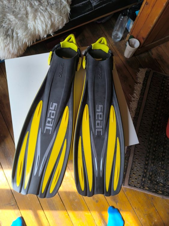 Flossen und Taucherbrille neu ungebraucht (Neu (gemäss Beschreibung ...