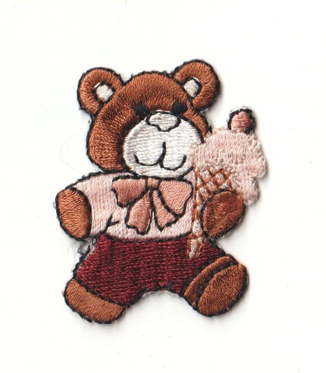Aufnäher Patch Bär mit Eiskrem (Neu und originalverpackt) in Kriens für ...