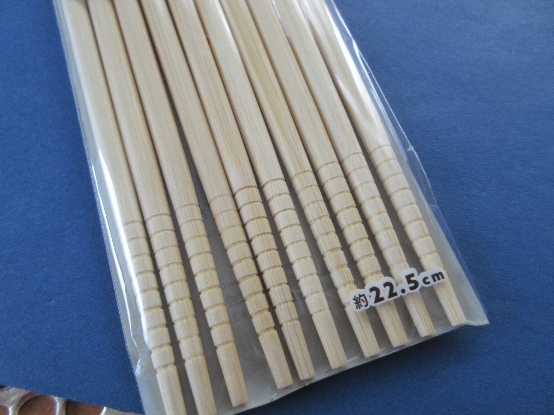 Anti-slip Bamboo CHOPSTICKS/Stäbchen/cat!! (Neu (gemäss Beschreibung ...