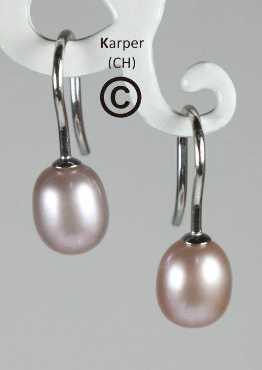 ZuchtPerlen Ohrringe / B.Oreille Perle de culture, S 925 Rho | Kaufen auf Ricardo