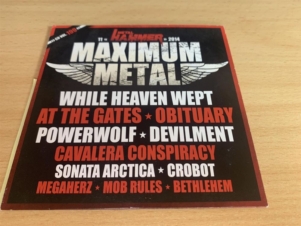 Metal Hammer - Maximum Metal - 8 CD (Gebraucht) in Rikon im Tösstal für ...