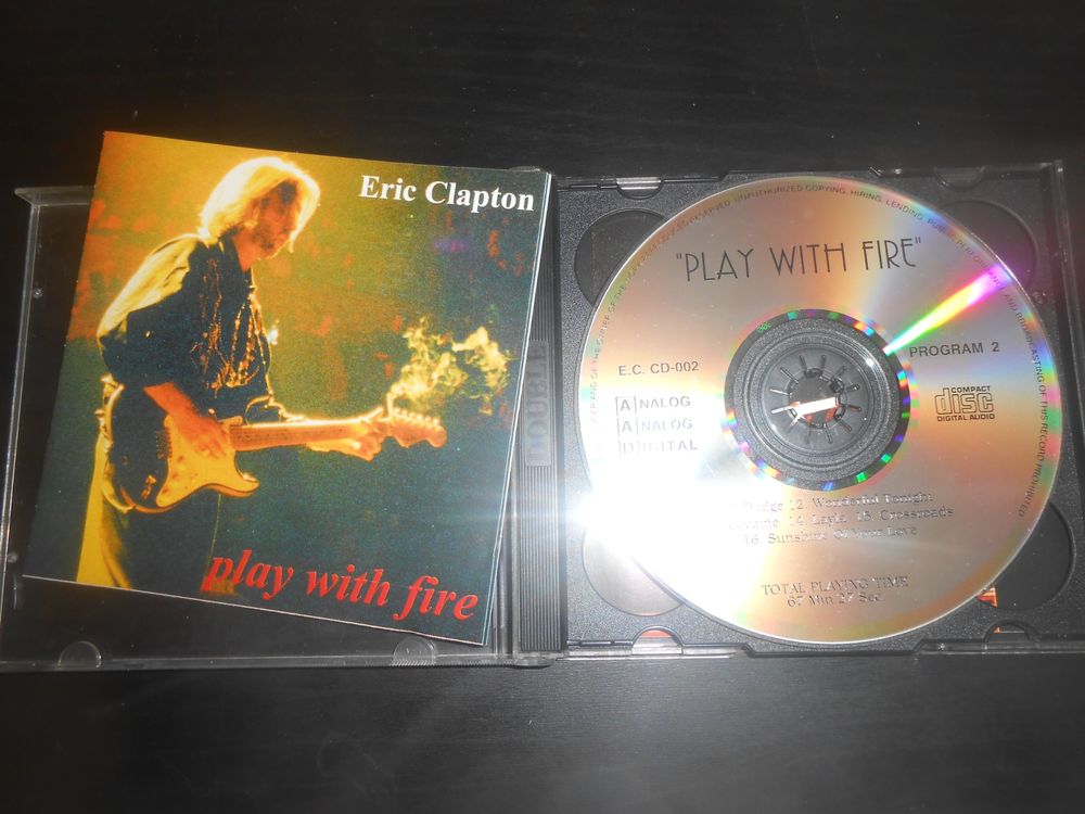 Eric Clapton – Play with Fire / 1991 / 2 CDs (Gebraucht) in Aarberg für ...