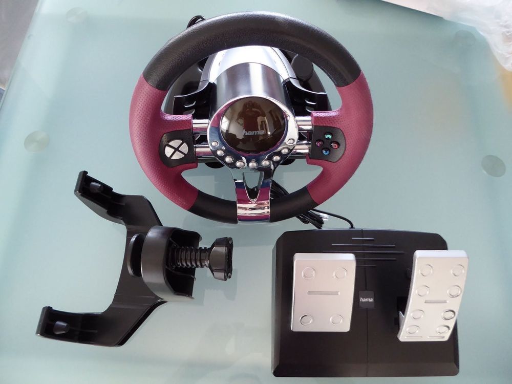 Hama Racing Wheel Thunder V5 (Gebraucht) in Entlebuch für CHF 15 – mit ...