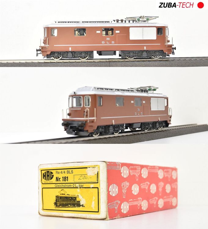 HAG 181 E-Lok Re 4/4 BLS H0 GS Analog OV | Kaufen auf Ricardo